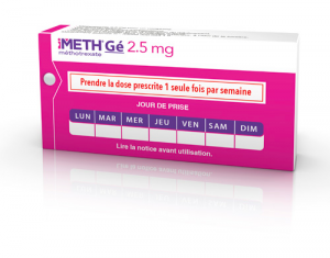 iMETH® Gé 2,5 mg, comprimé / DCI* : méthotrexate - Nordic Pharma France